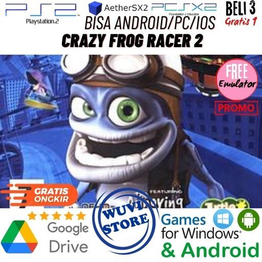 Jual Jual [PS2] Crazy Frog Arcade Racer 2 | Bisa di PC / Android / IOS ...