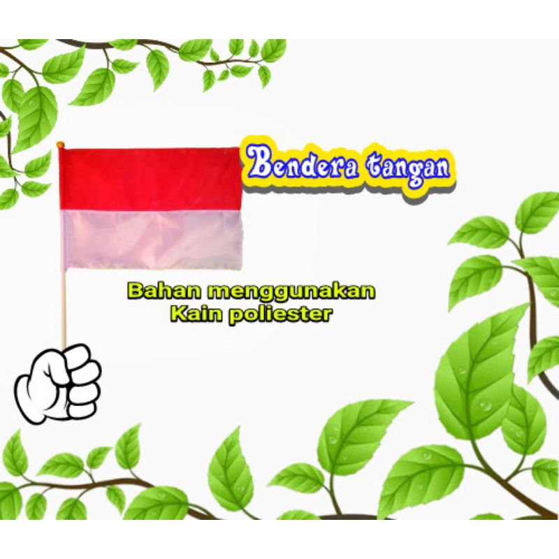Jual Bendera Tangan Merah Putih | Shopee Indonesia