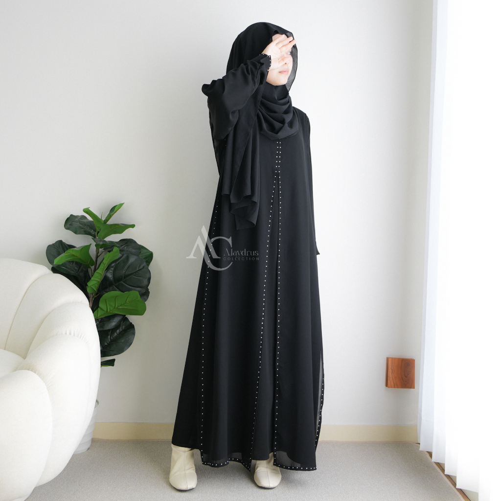 Jual Alaydrus Collection Abaya Turkey Maxi Dress Arab Saudi Gamis Syari ...