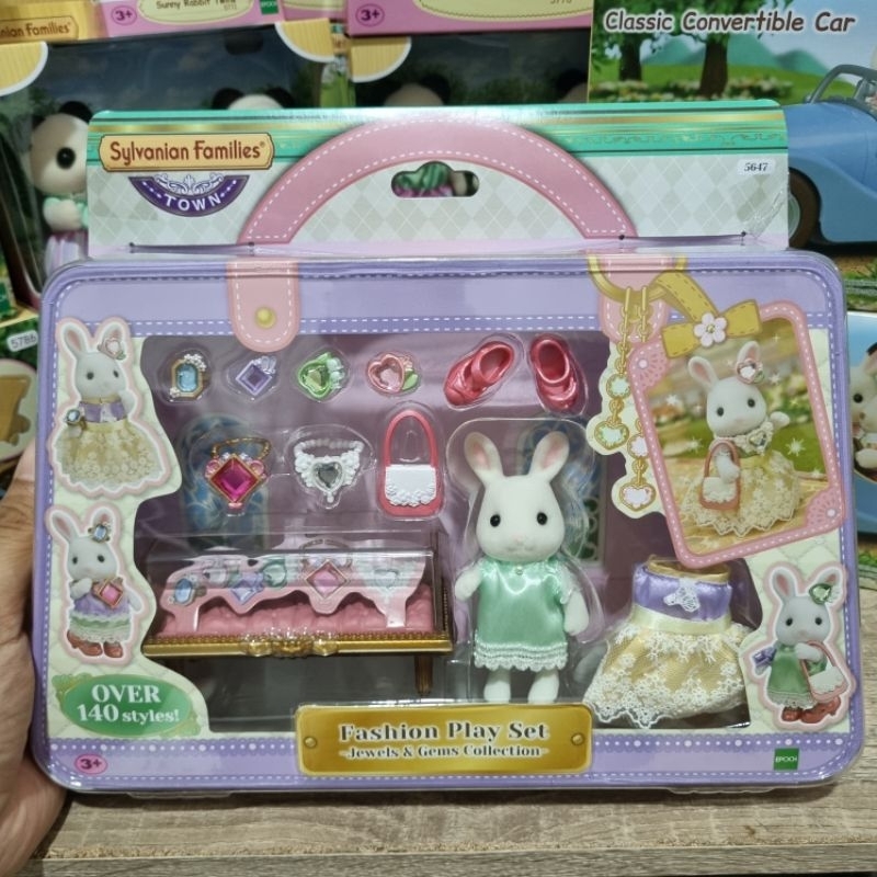 Jual Mainan Koleksi Sylvanian Families Fashion Play Set Jewels & Gems ...