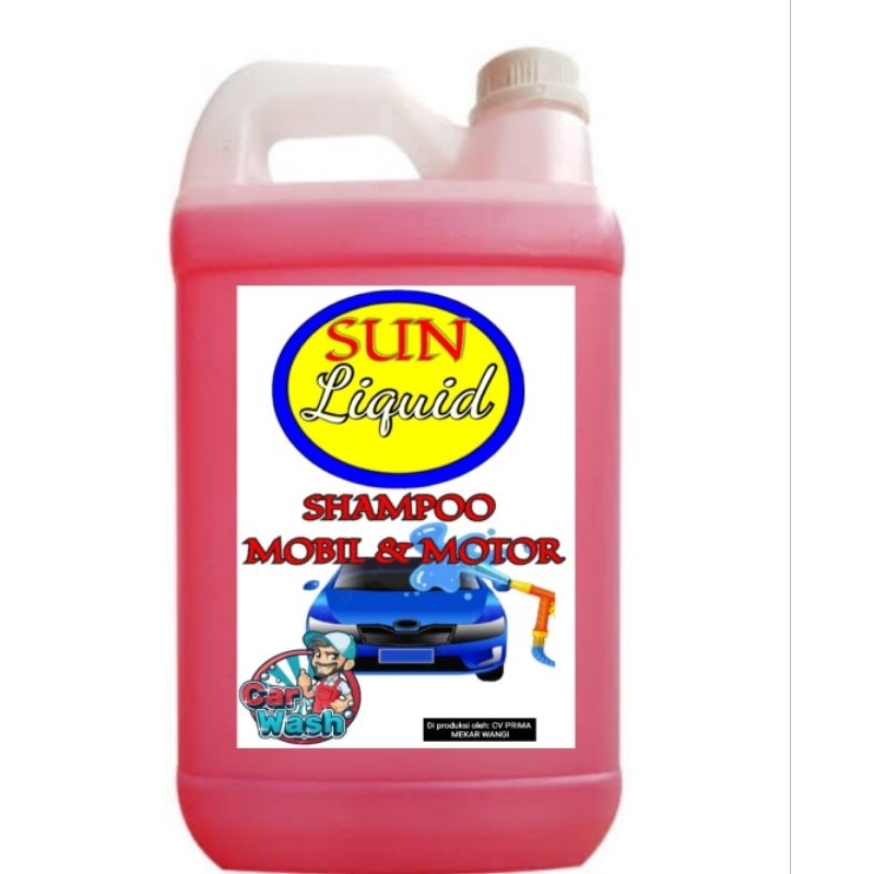 Jual Shampo Mobil & Motor 5 ltr Shampoo Pencuci Kendaraan. | Shopee ...