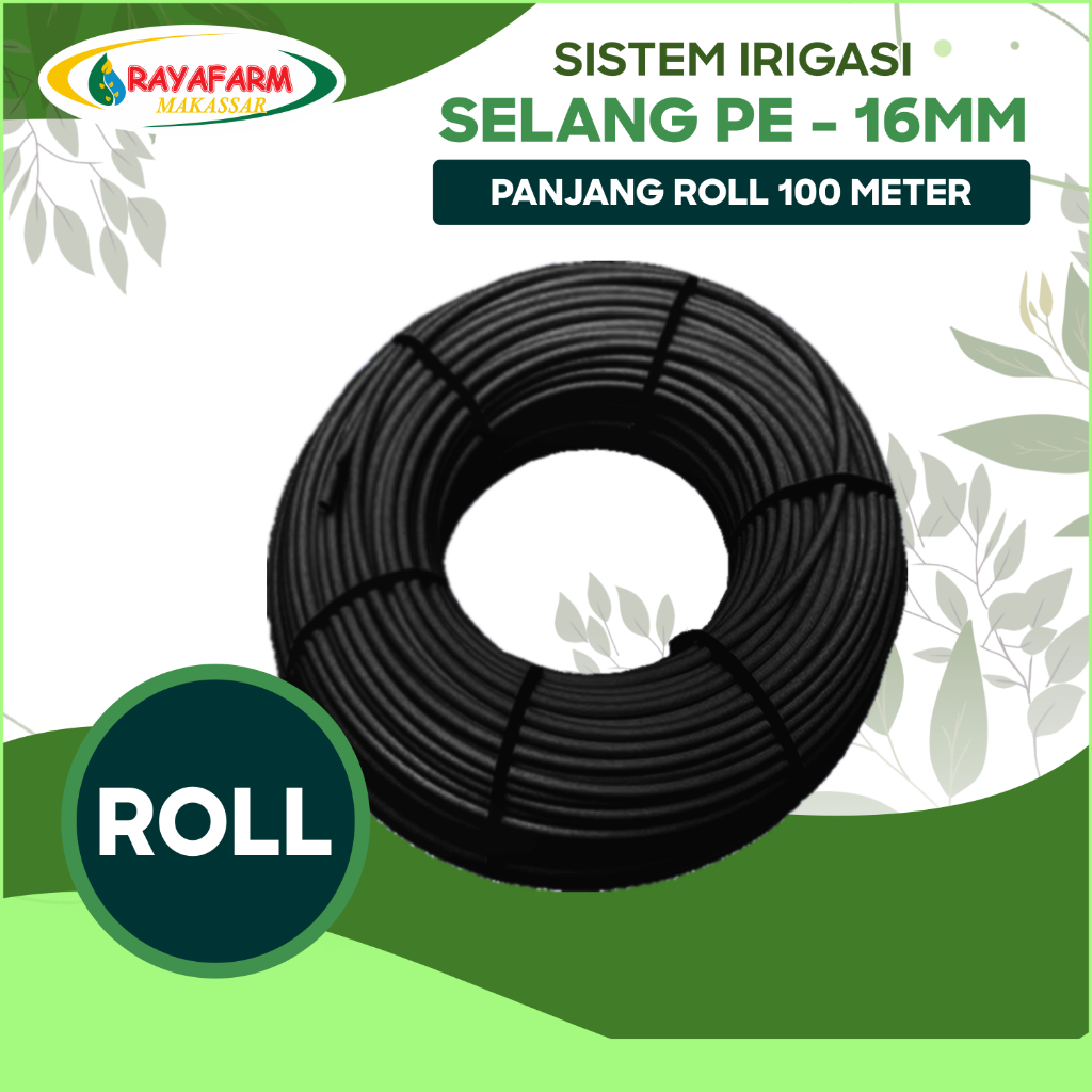 Jual SELANG PE 16 MM HIDROPONIK 100 METER | Shopee Indonesia