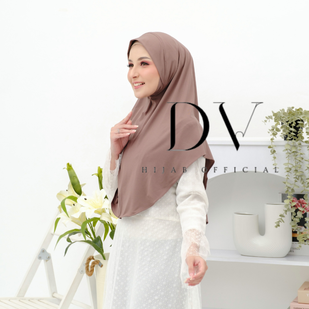 Jual Hijab Dagu Malaysia Size M I Jilbab Instan Malaysia Spandex Jersey Premium | Shopee Indonesia