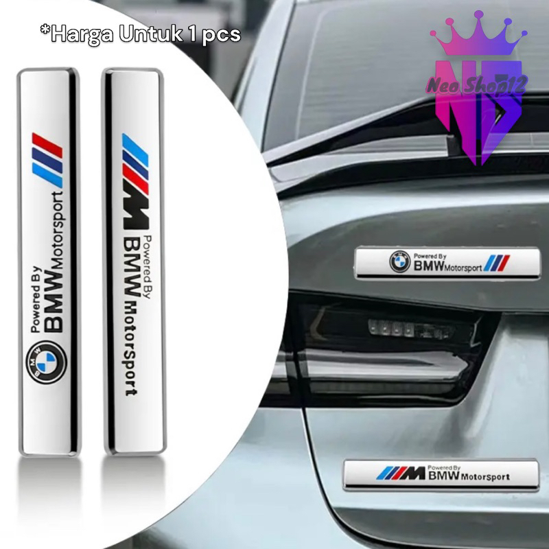 Jual Emblem Mobil 3D Logo BMW Motorsport Aksesoris Bagasi/Fender ...