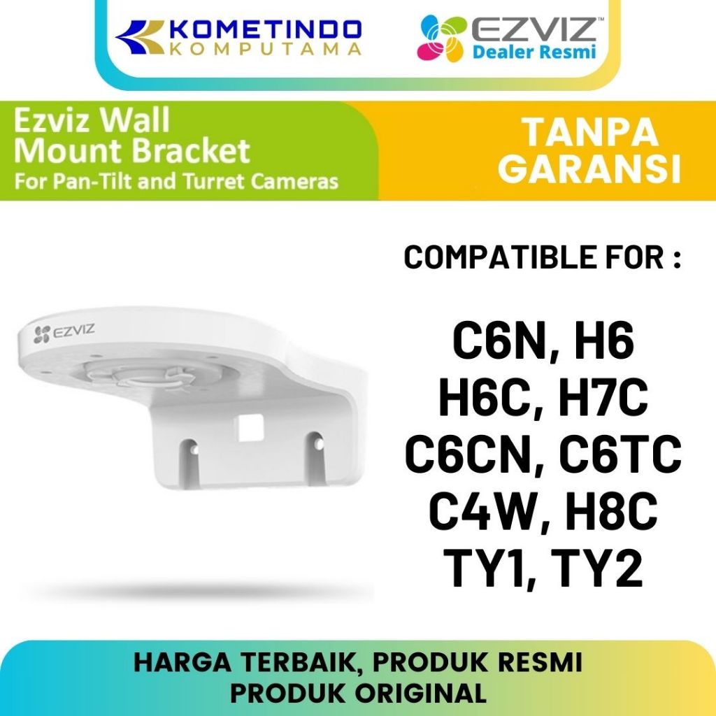 Jual EZVIZ Wallmount Bracket for C6N H6 H6C H7C C6CN C6TC C4W H8C TY1 ...