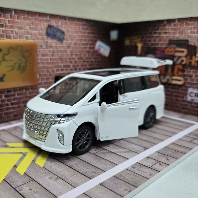Jual Diecast Mobil Toyota Alphard Die-cast Model 1:32 Miniatur Mobil ...