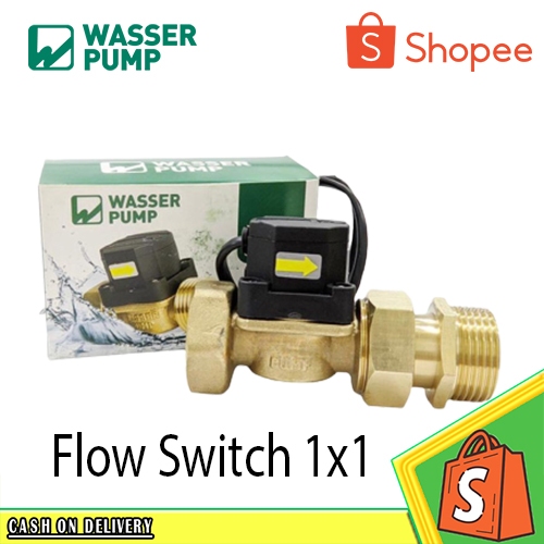 Jual flow switch control Pompa Booster wasser kuningan brass 1 x 1 pb ...