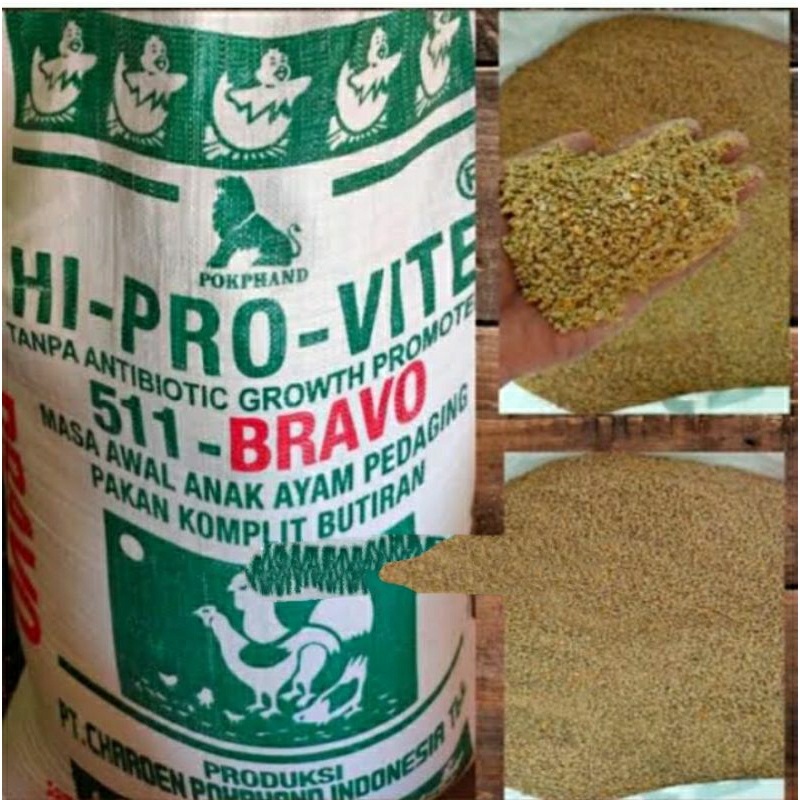 Jual HI PRO VITE 511 PAKAN MASA AWAL AYAM PEDAGING 1 KG | Shopee Indonesia