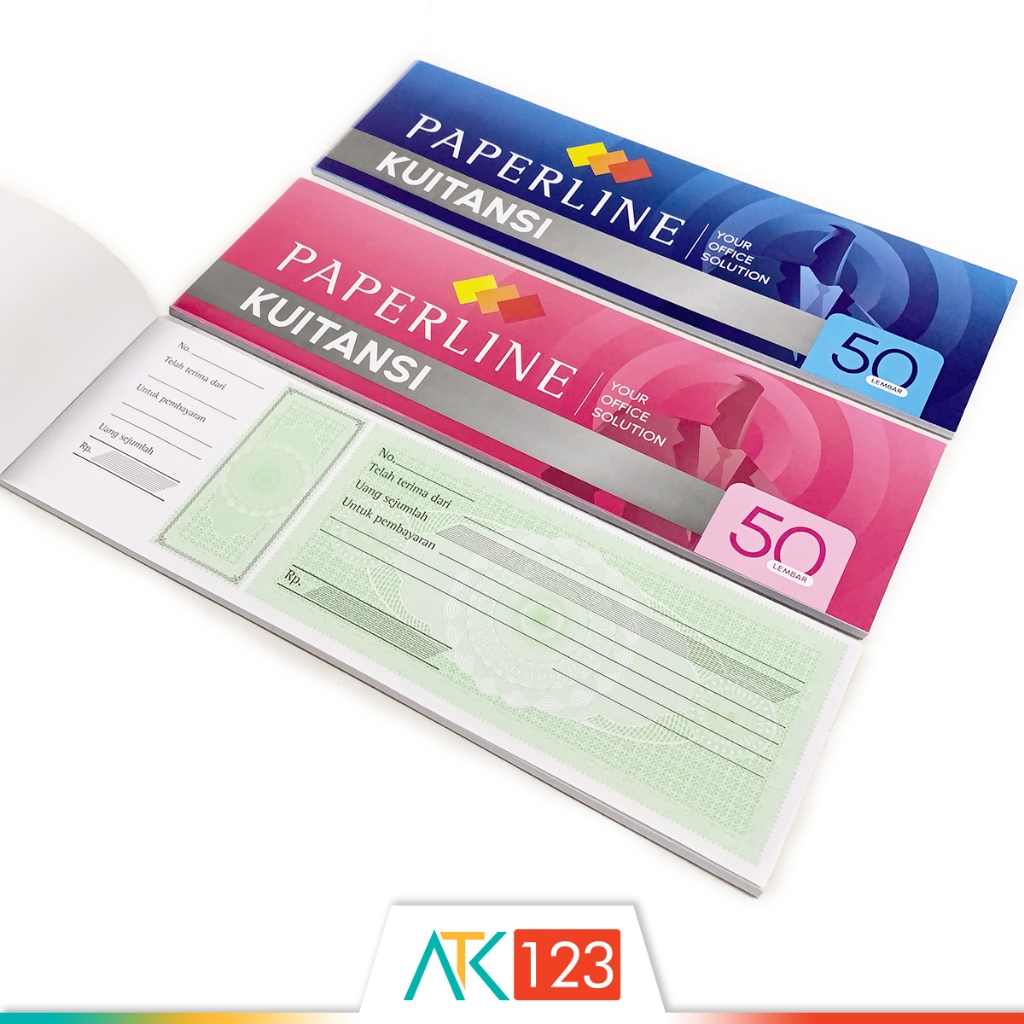 Jual Kwitansi / Kuitansi Paperline Besar (KT 50 B) isi 50 Lembar ...