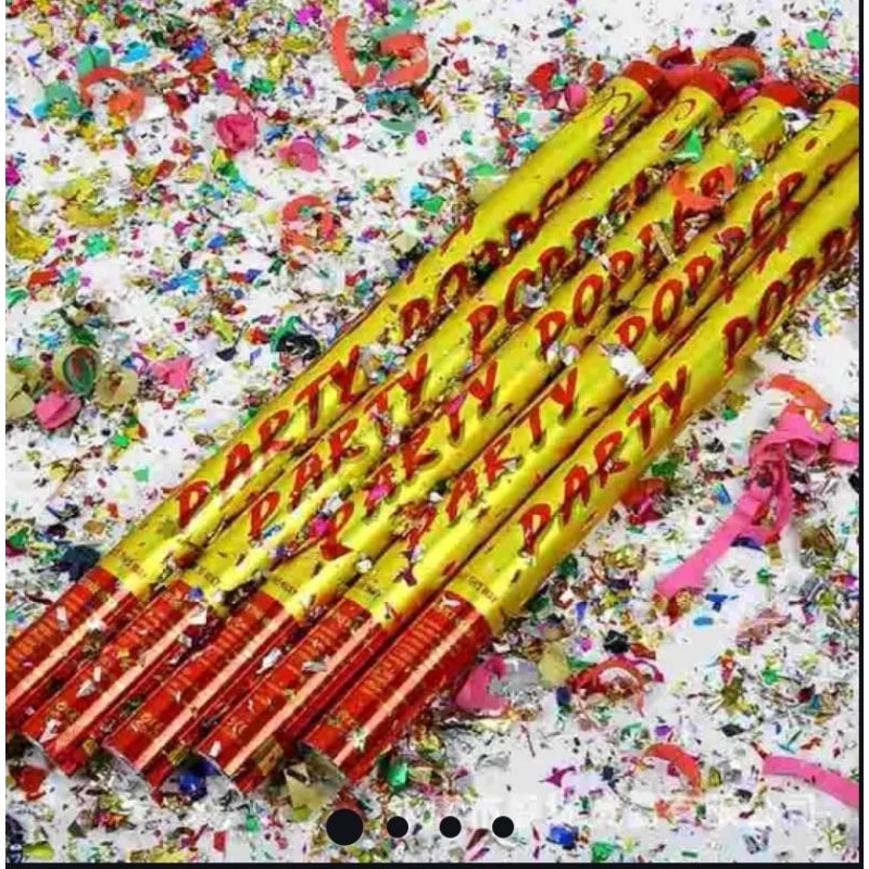 Jual CONFETTI PARTY POPPER Uk 80cm | Shopee Indonesia