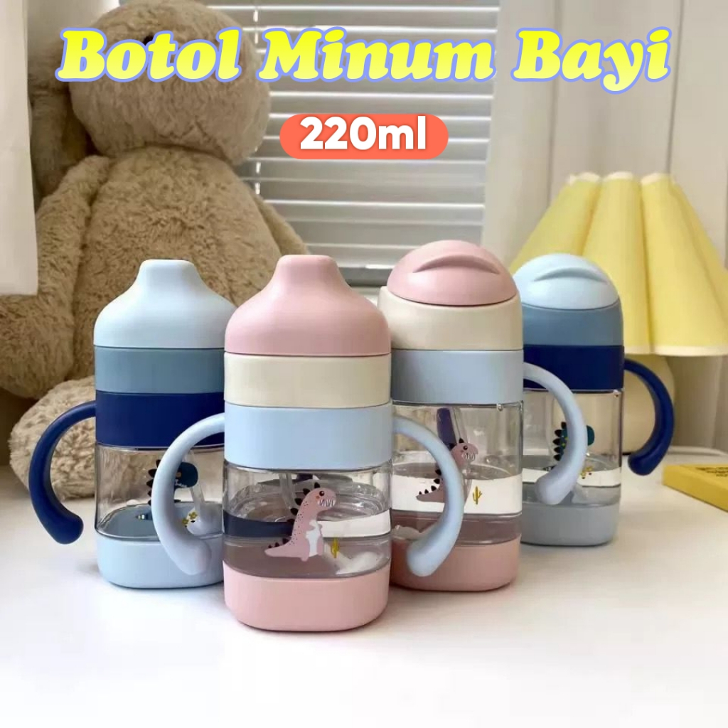 Jual Botol Training Cup Baby Botol Minum Duckbill 220ML 250ML / Botol ...