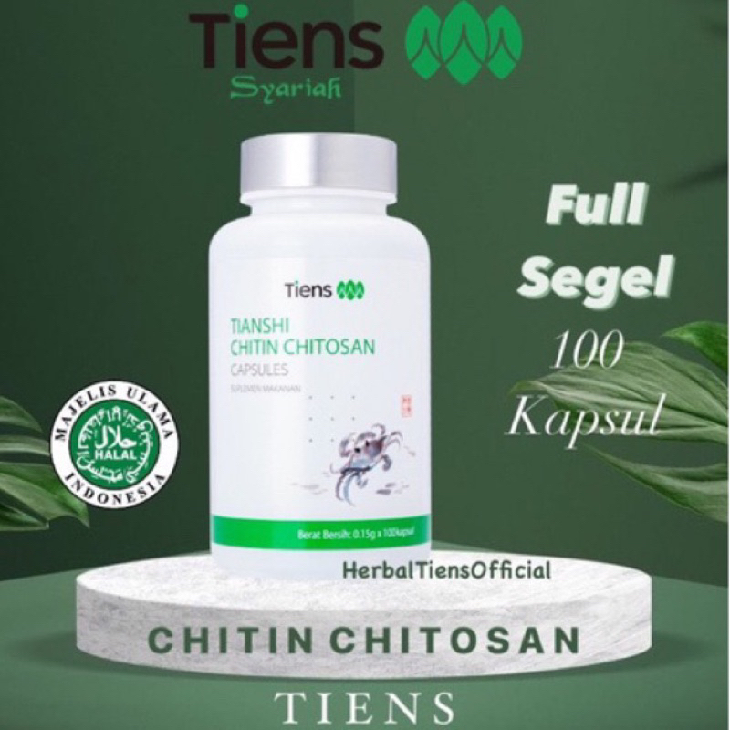 Jual Chitin Chitosan isi 100 kapsul | Shopee Indonesia