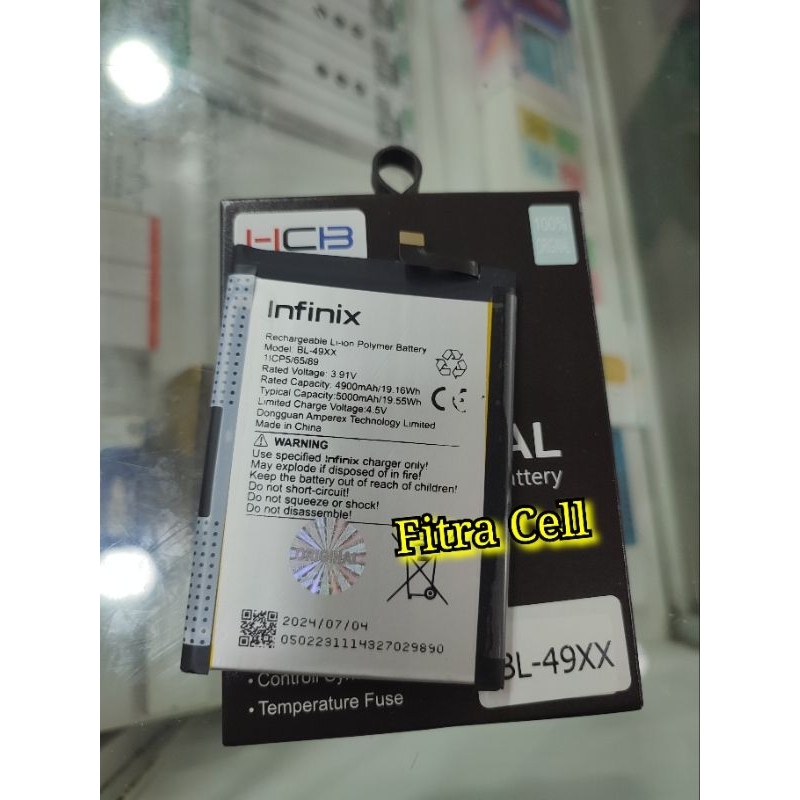Jual Baterai Batre Infinix Note 40 X6853 BL49XX Original | Shopee Indonesia