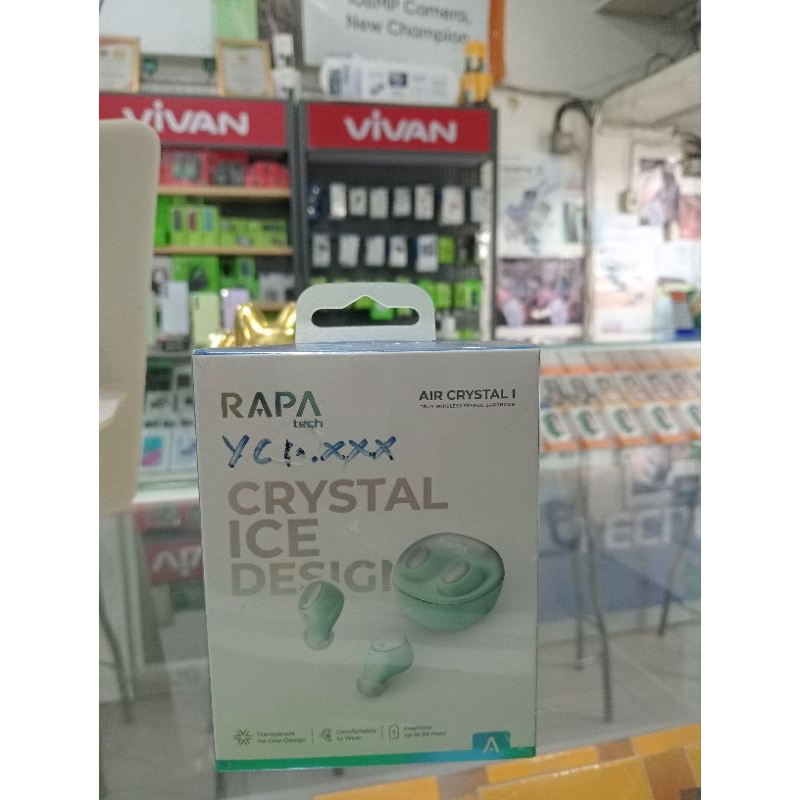 Jual Earphone RAPA Tech CRYSTAL ICE DESIGN New | Shopee Indonesia
