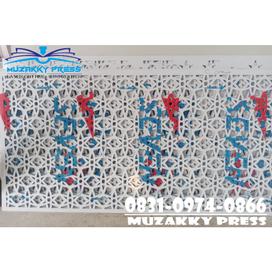 Jual ORNAMEN PLAT CUTTING ACP MOTIF CUSTOM 4MM | Shopee Indonesia