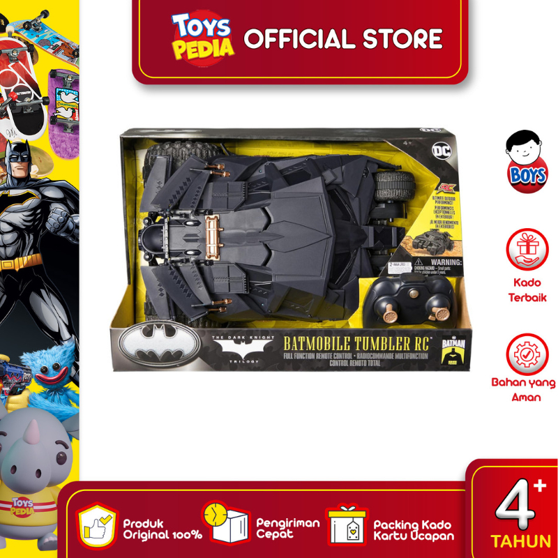 Jual Mainan Remote Control Batman Performance Batmobile Tumbler RC ...