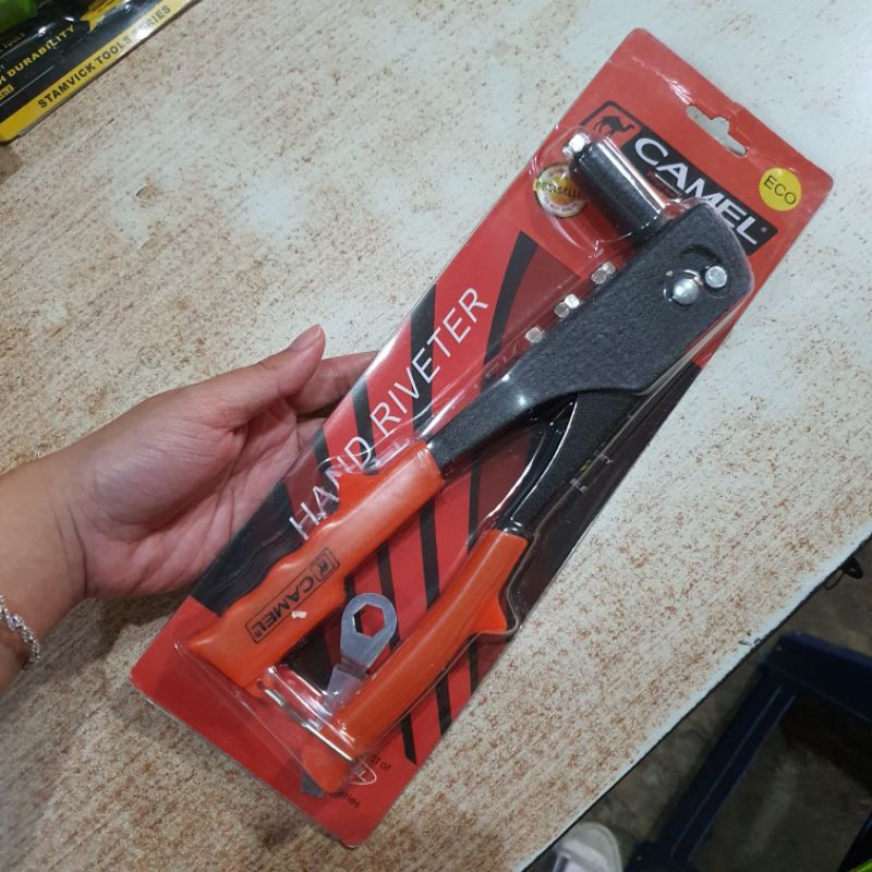 Jual TANG RIVET 10 INCH CAMEL ECO HAND RIVETER | Shopee Indonesia
