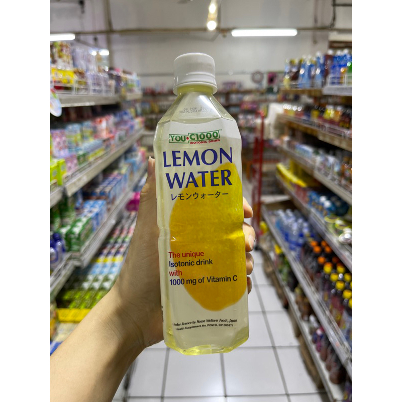 Jual you c1000 lemon water 500ml - you c 1000 lemon water botol ...