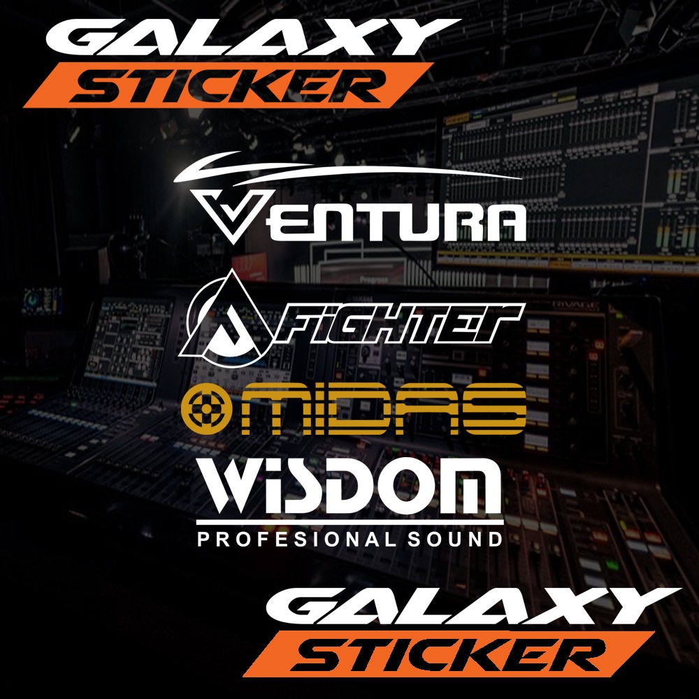 Jual cutting sticker hardcase box audio fighter midas.stiker variasi ...