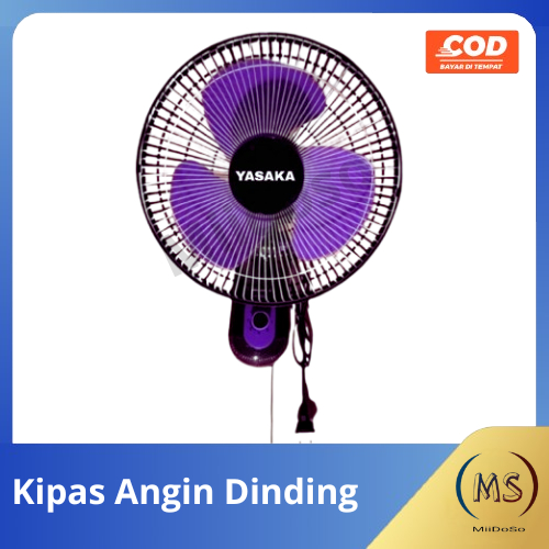 Jual Kipas Angin Dinding/Kipas Angin Gantung Wall Fan 12Inch 1 Tali ...