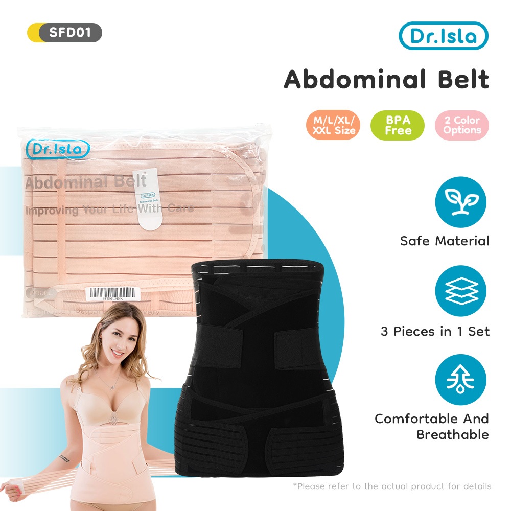 Jual Dr.isla Korset Melahirkan 3 in 1 Postpartum Adjustable Corset ...
