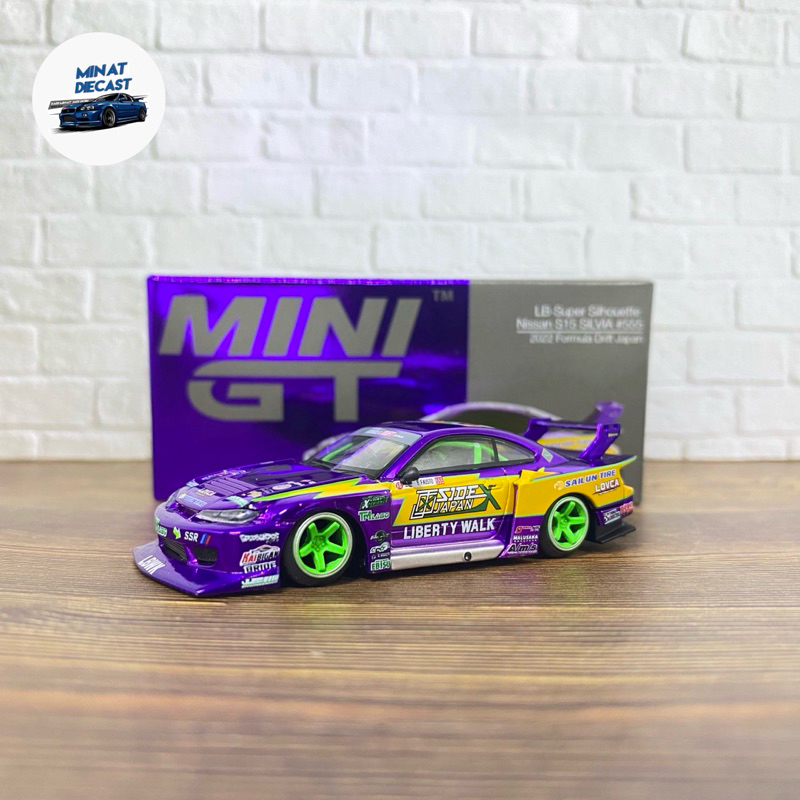 Jual mini gt lb super silhouette nissan silvia s15 #555 2022 formula ...