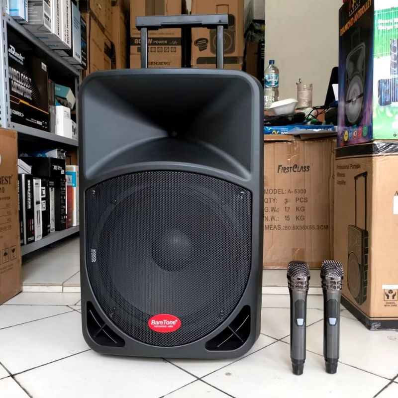 Jual Speaker Portable Baretone max 15bwr/baretone 1515bwr | Shopee ...