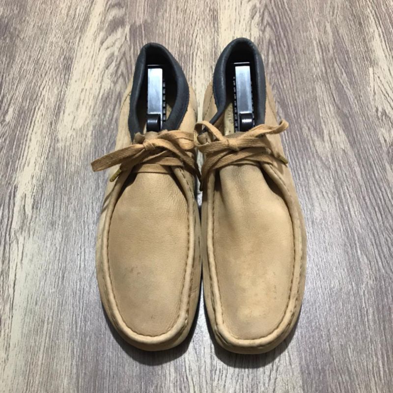 Jual Clarks Wallabees Cola Nubuck* Size : 9 1/2 G / 44 ( 22,5cm ...