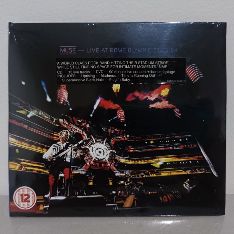 Jual CD Muse Live At Rome Olympic Stadium CD+DVD | Shopee Indonesia