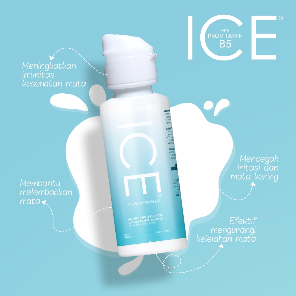 Jual (HARGA GROSIR) Air Softlens ICE 60ml / Cairan Softlens Ice 60 ML ...