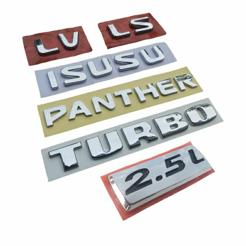 Jual Emblem Isuzu panther / Emblem turbo panther / Panther touring ...