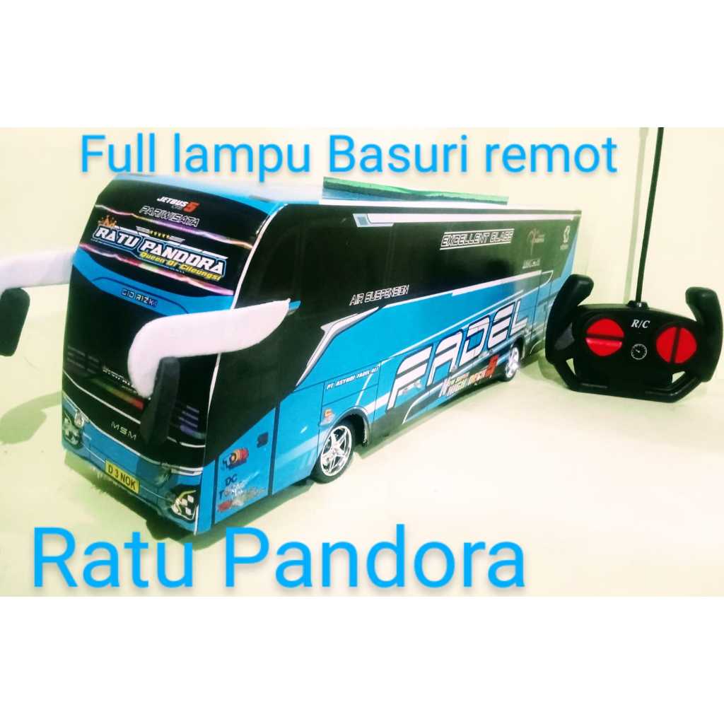 Jual MINIATUR BUS TELOLET BASURI REMOT CONTROL RATU PANDORA JB5 ...