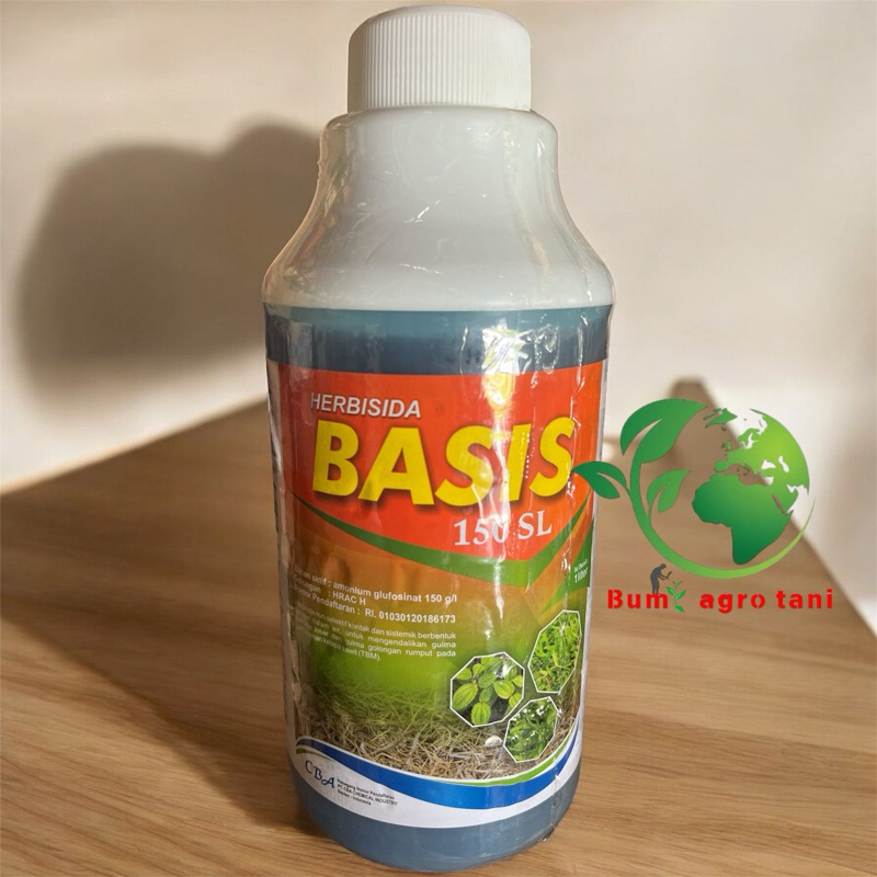 Jual HERBISIDA BASIS 150 SL 1 LITER 1 LT OBAT RUMPUT LULANGAN | Shopee ...