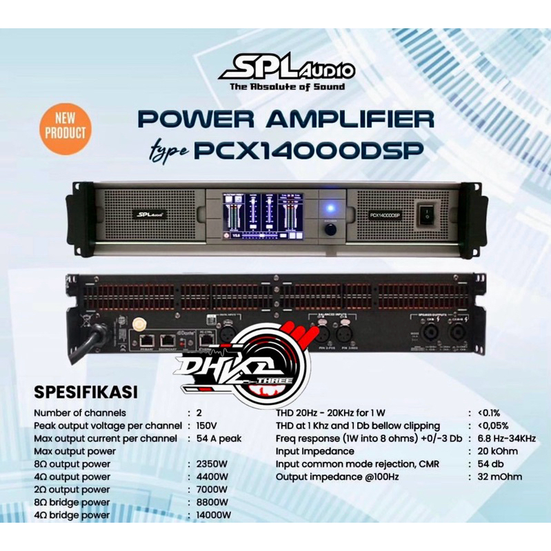 Jual POWER SPL AUDIO PCX 14000DSP ORIGINAL / POWER SPL AUDIO ...