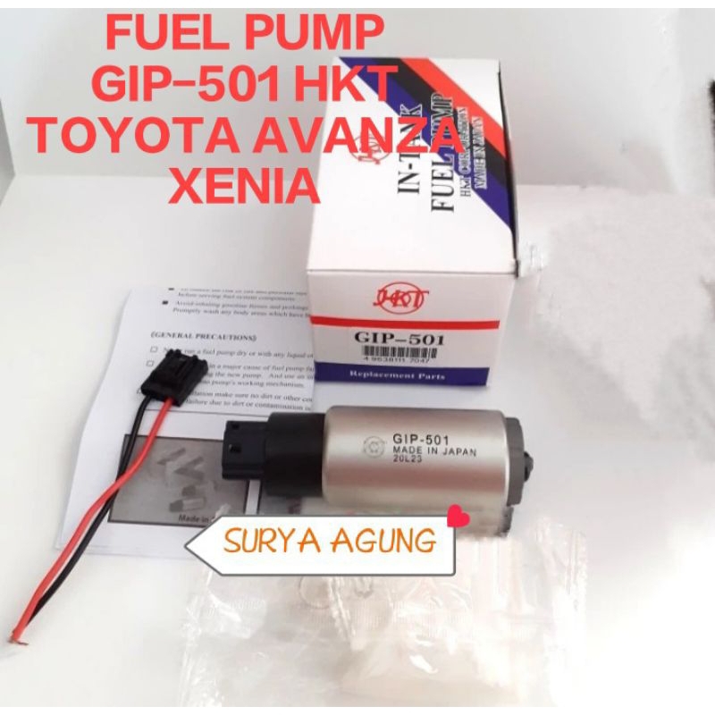 Jual FUEL PUMP / POMPA BENSIN HKT GIP-501 TOYOTA AVANZA XENIA ...
