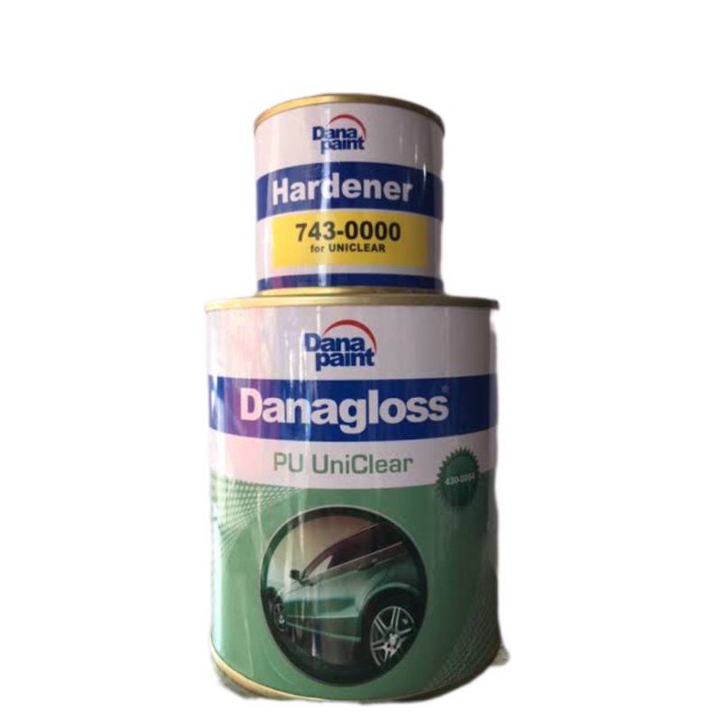 Jual CLEAR/PERNIS DANA PAINT PU UNICLEAR + HARDENER (1L) | Shopee Indonesia