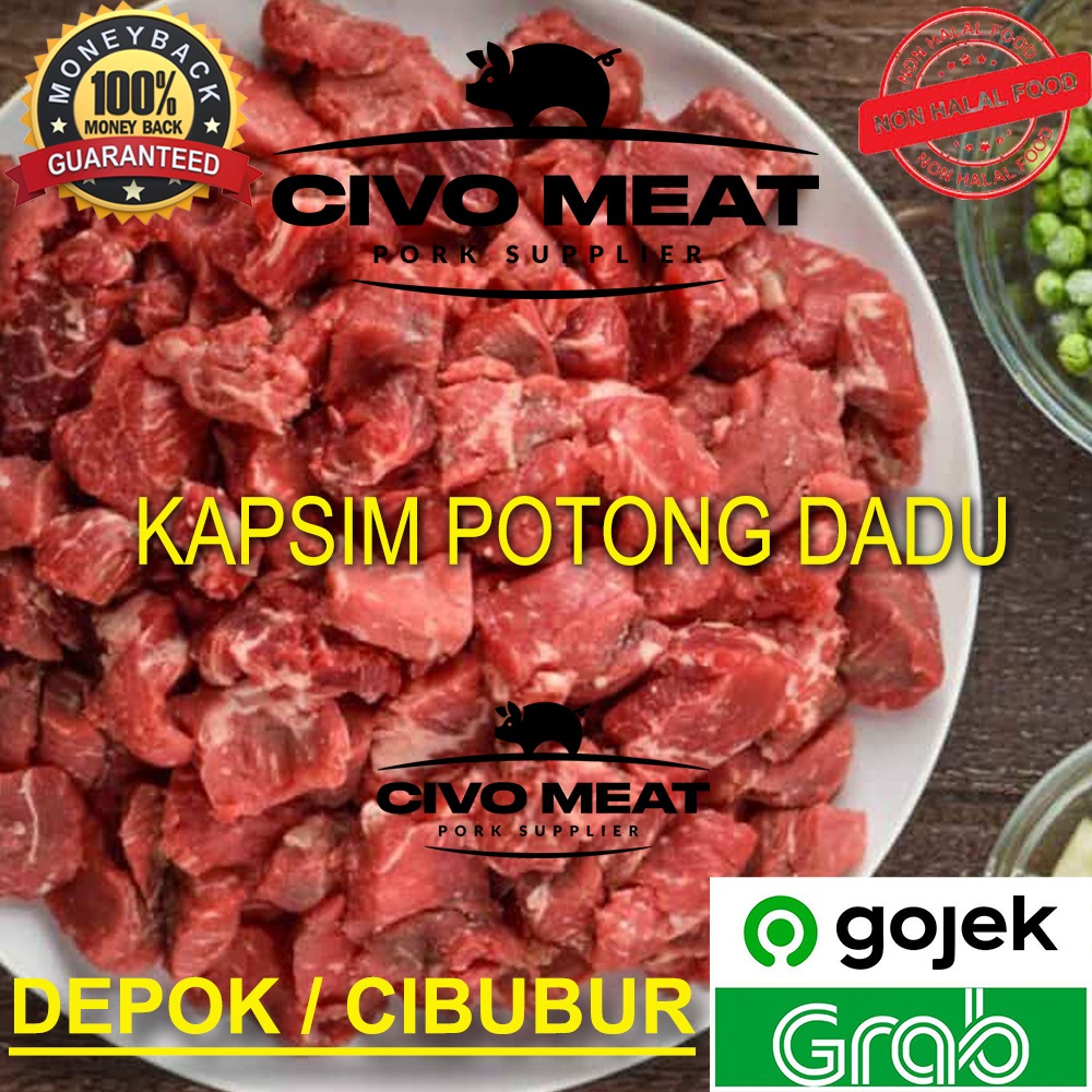 Jual Daging Babi Kapsim Potong Dadu / Babi Kecap 500gr | Shopee Indonesia