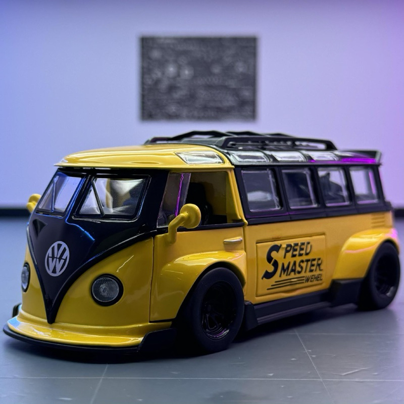 Jual (R284) Volkswagen T1 VW Combi Modifikasi Diecast Alloy scala 1:32 ...