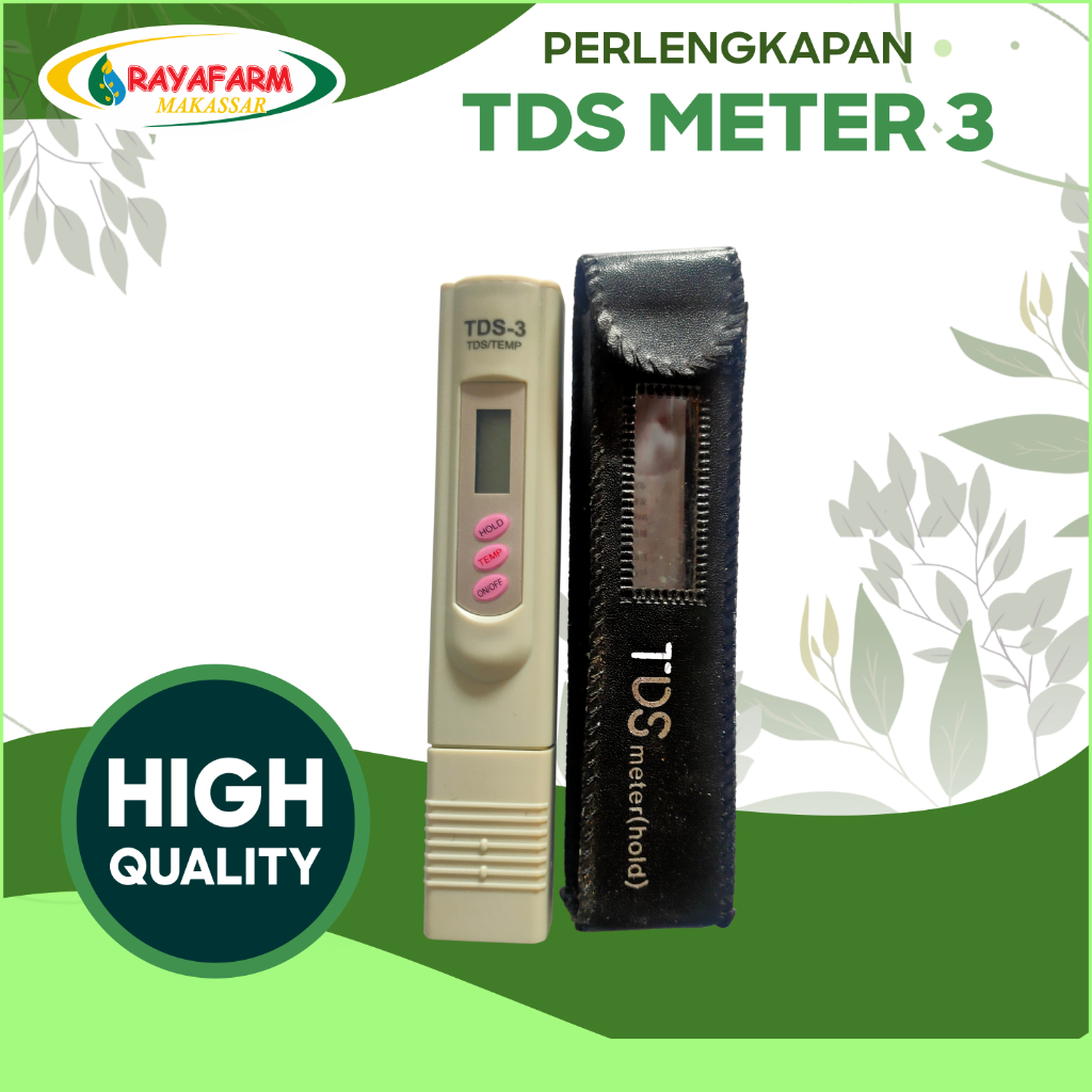 Jual Alat Ukur PPM TDS meter hold 3 | Shopee Indonesia