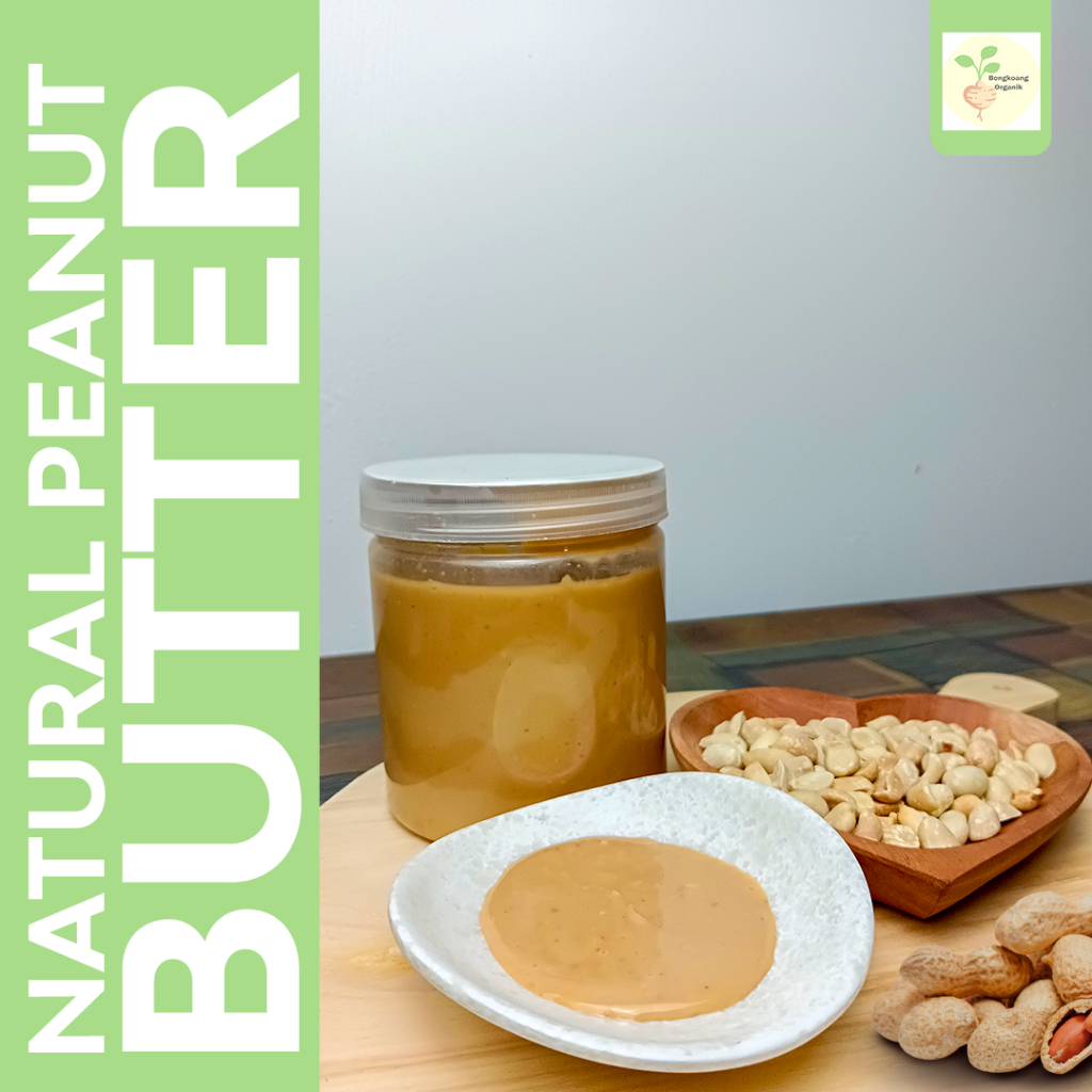 Jual Natural Peanut Butter 150gr - Creamy / Crunchy, Selai Kacang Tanah ...