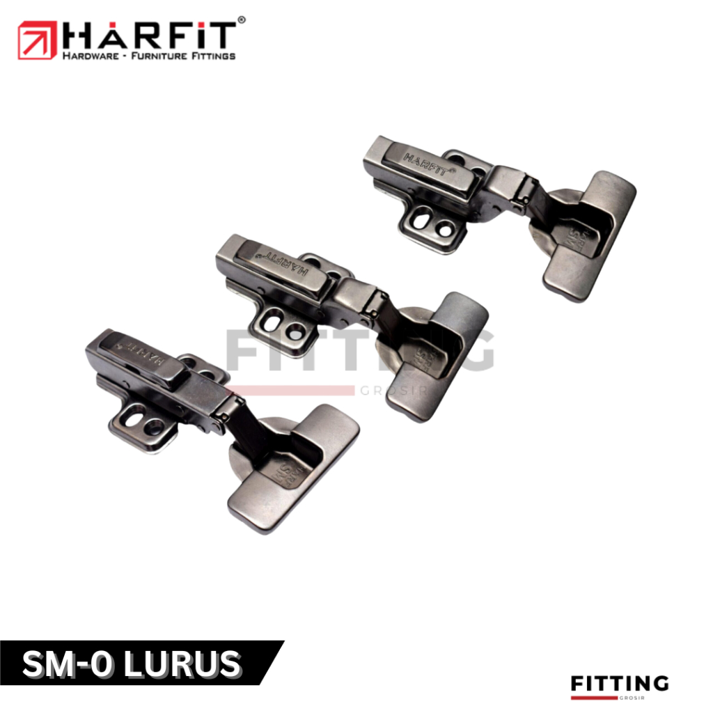 Jual HARFIT Engsel Sendok Metalla Soft Close SM-0 - LURUS - BLACK ...