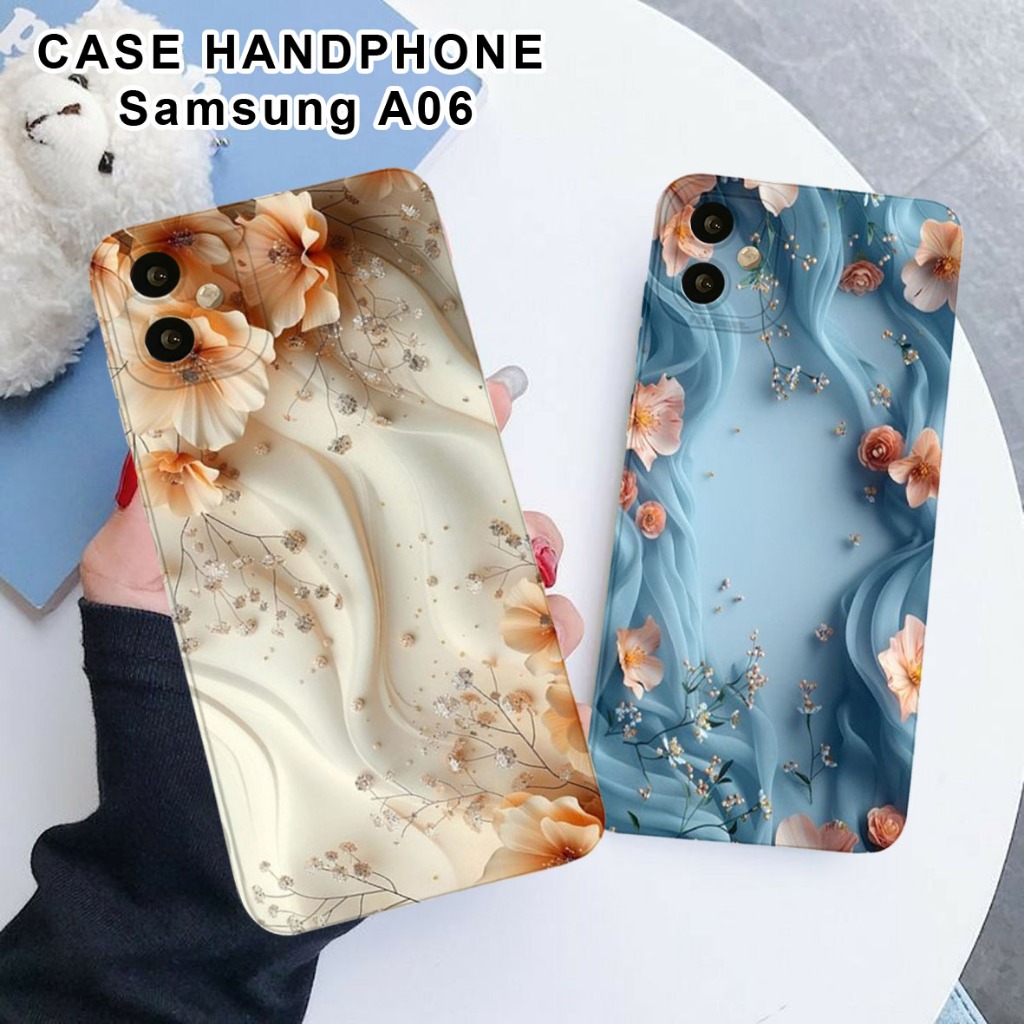 Jual Casing Hp Samsung Galaxy A06 2024 Terbaru - Fashion Case Bunga - Case Hp Samsung A06 2024 ...