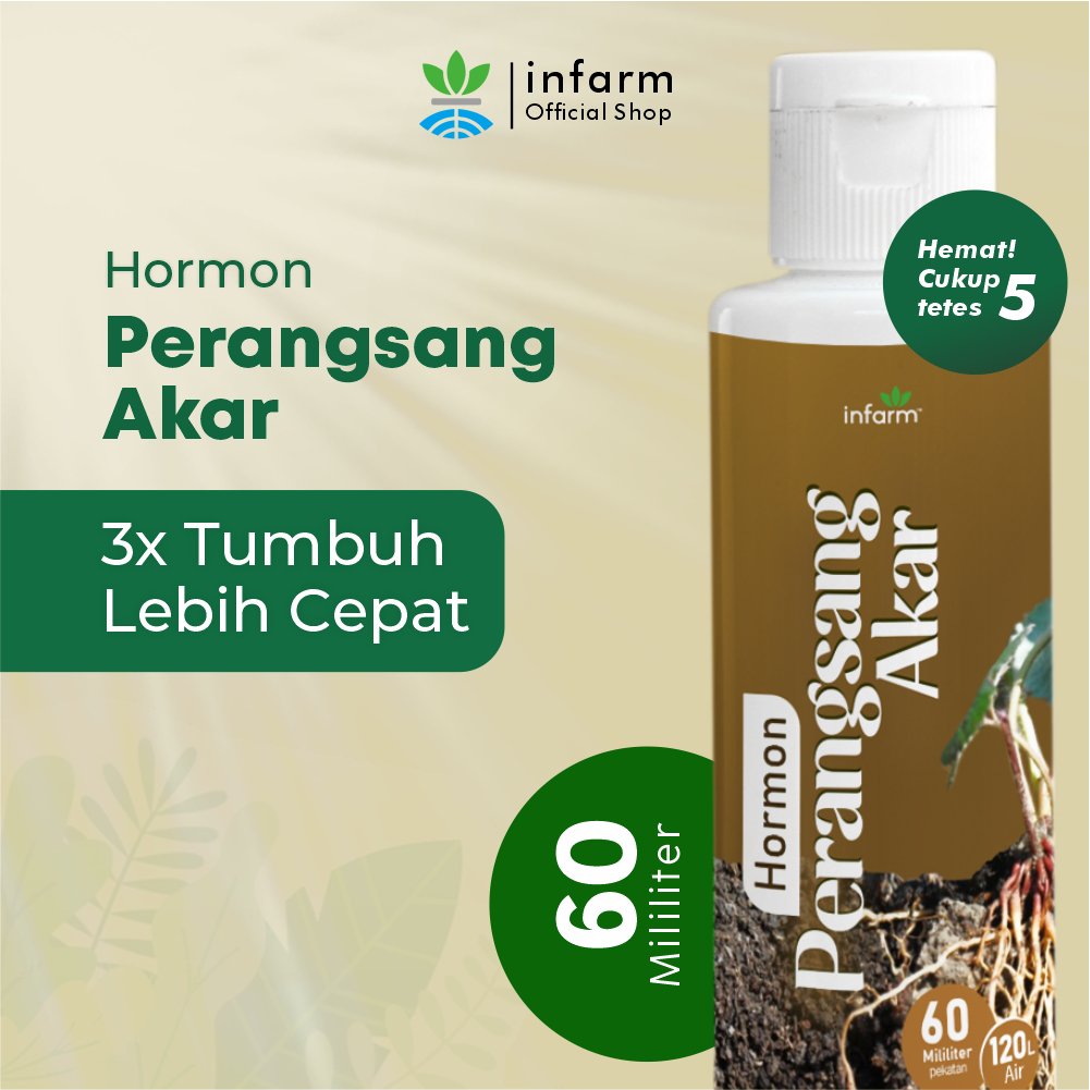 Jual INFARM - Hormon Akar 60 ml Fliptop, Nutrisi Perangsang Akar ...