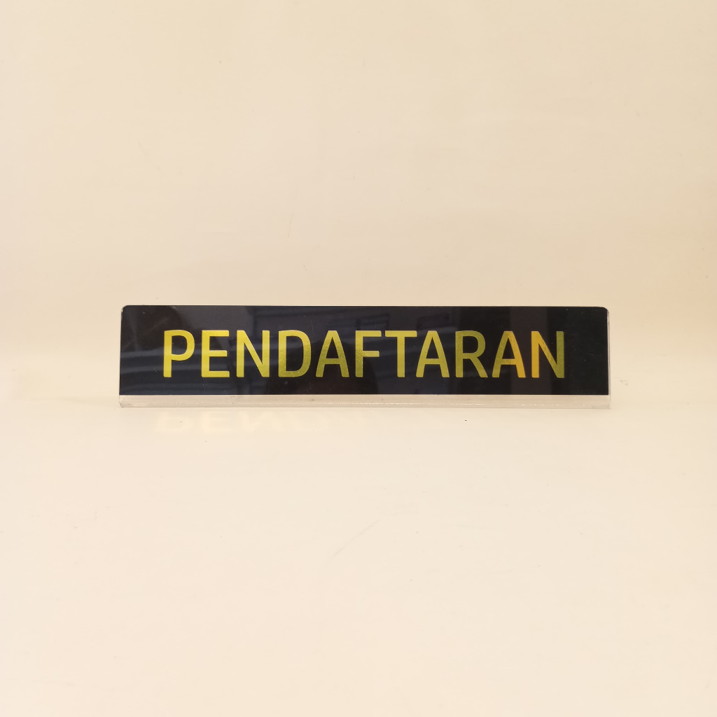 Jual Akrilik Meja Pendaftaran | Akrilik Meja Versi Eco | Shopee Indonesia