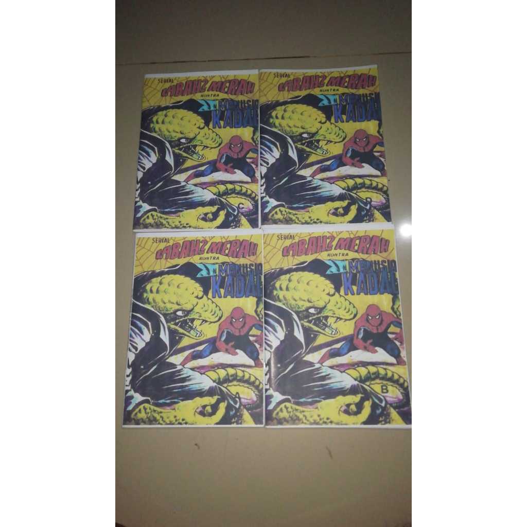 Jual Dijual Komik Langka Jadul Lawas Labah Labah Merah - Manusia Kadal ...