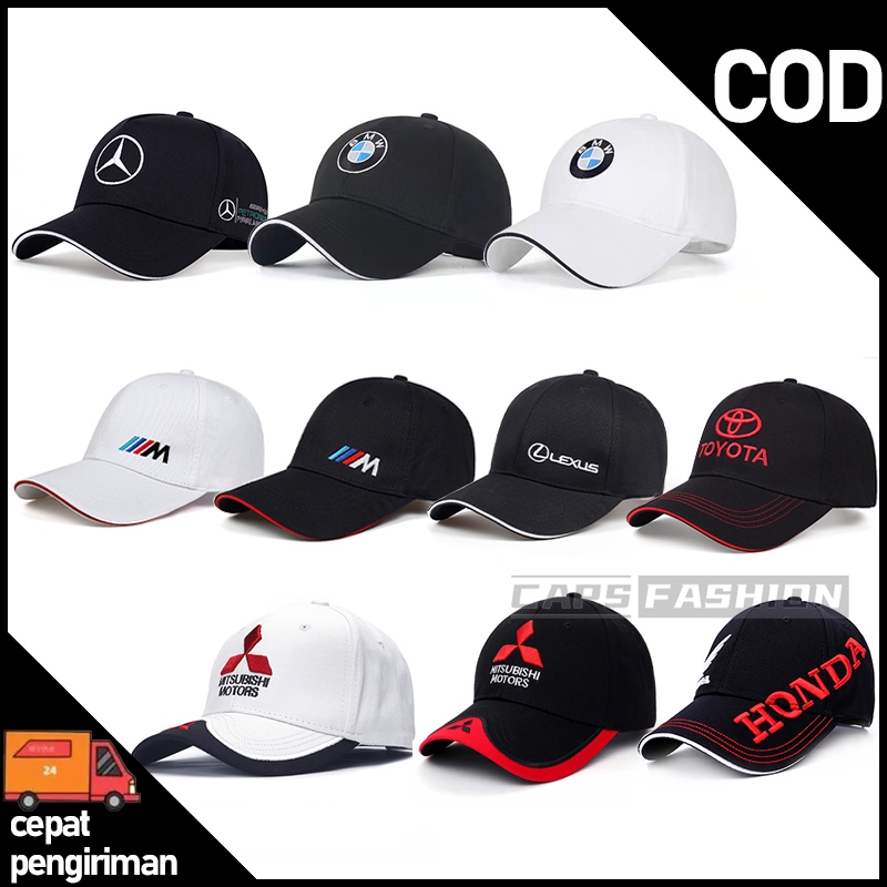 Jual Topi baseball topi logo mobil Hat Cap Casual Distro Fashion Pria ...