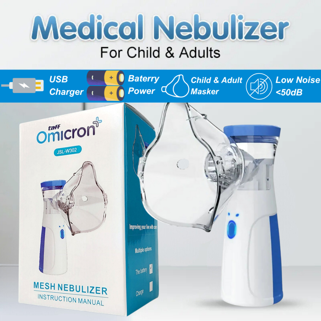 Jual Nebulizer Medis Portable di Rumah Anak - Anak dan Dewasa Alat Uap ...