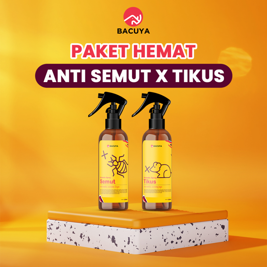 Jual BACUYA Paket 2 Pcs Hemat Praktis Semut x Tikus Lebih Mudah ...