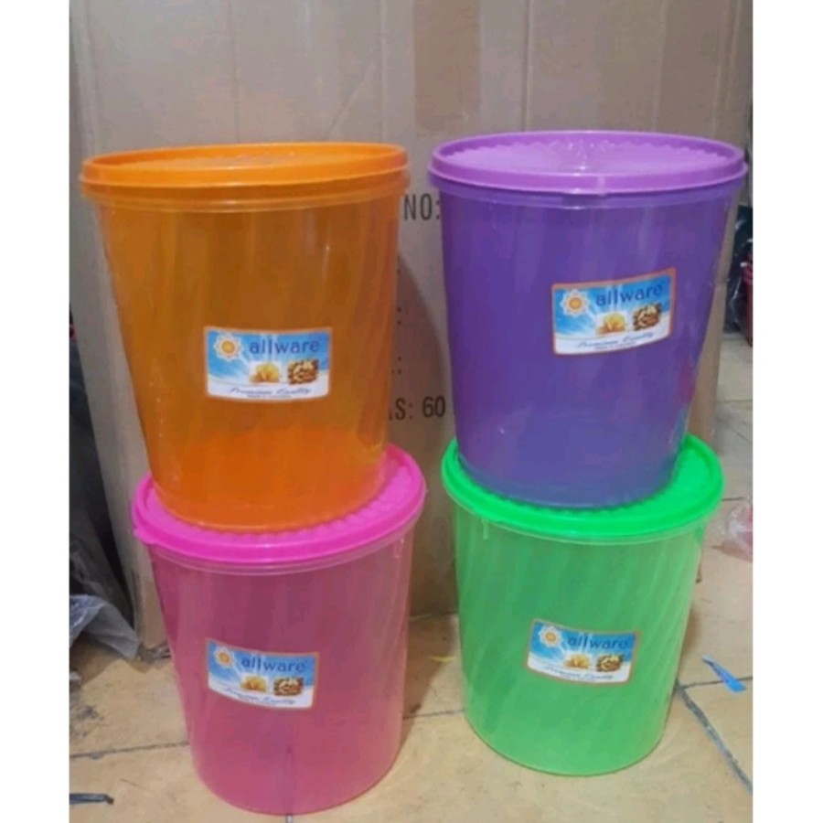 Jual MURAH [12PCS-6PCS-3PCS]TOPLES BULAT 4 LITER WARNA/TOPLES KUE ...