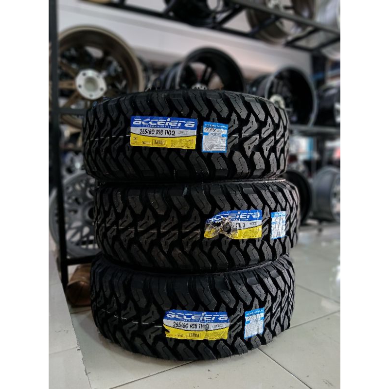Jual Ban mobil ukuran standart ragi kasar 265 60 r18 Accelera MT ...